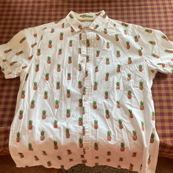 Denim & Flower | Shirts | Denim Flower Ricky Singh Slim Fit Pineapple Button Down Shirt | Poshmark